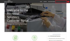 Microbial Solutions 고객 웹 포털 런칭 및 이용 안내 – 찰스리버코리아